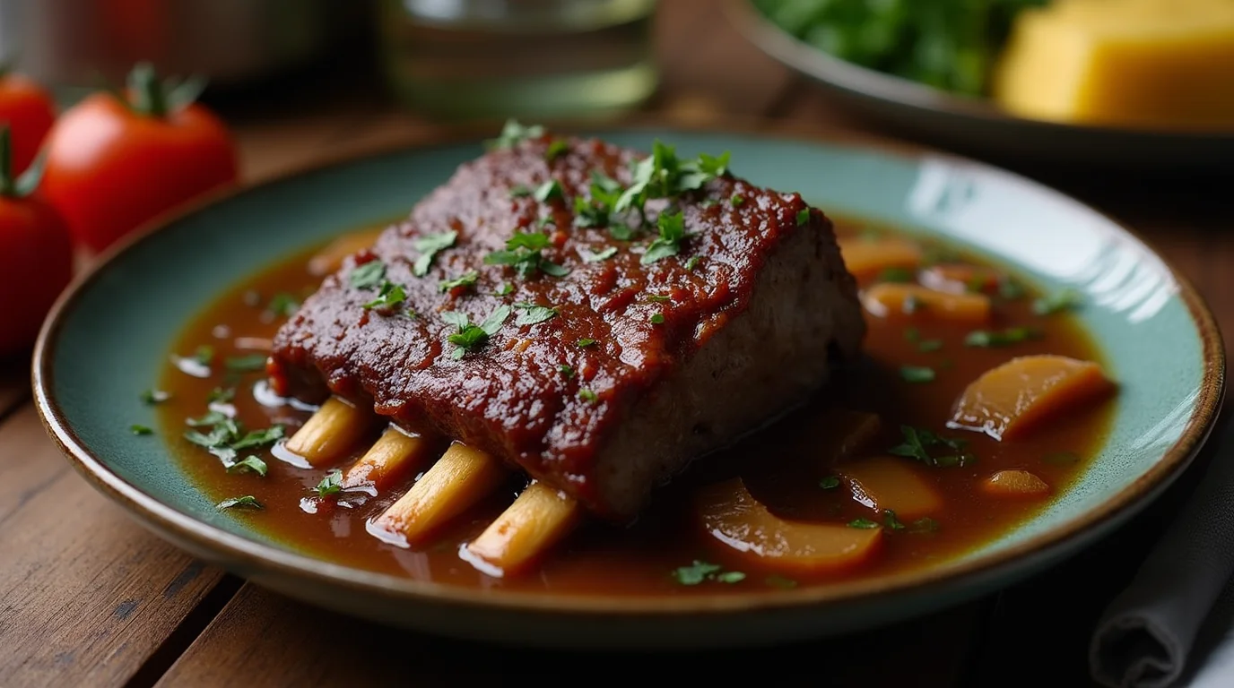Easy Beef Country Ribs In Crock Pot With Beef Broth Recipe