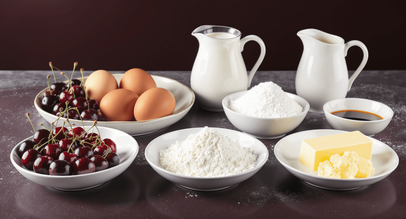 Delicious Cherry Clafoutis French Custard Dessert: The Ultimate Taste ...