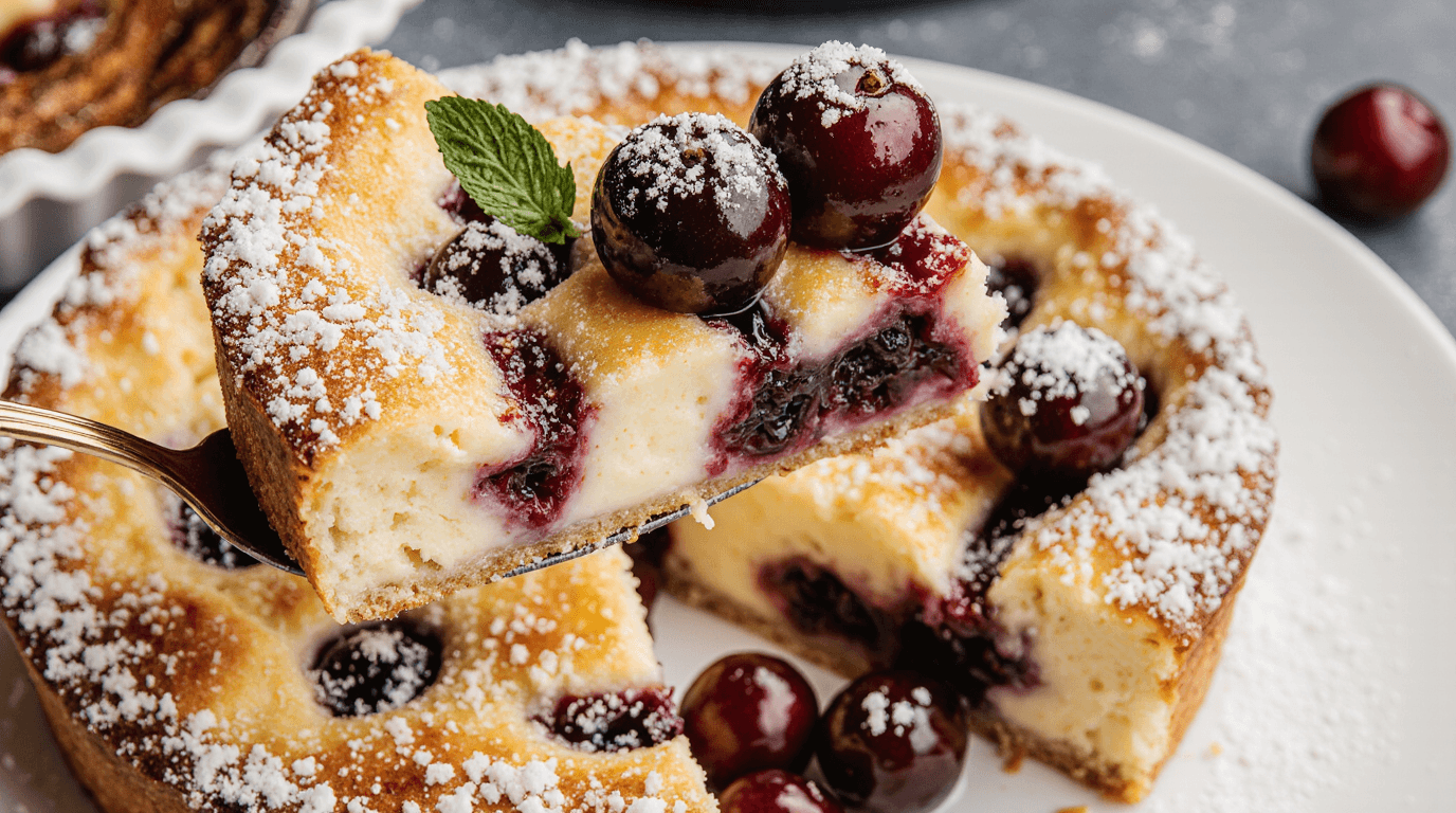 Delicious Cherry Clafoutis French Custard Dessert: The Ultimate Taste ...